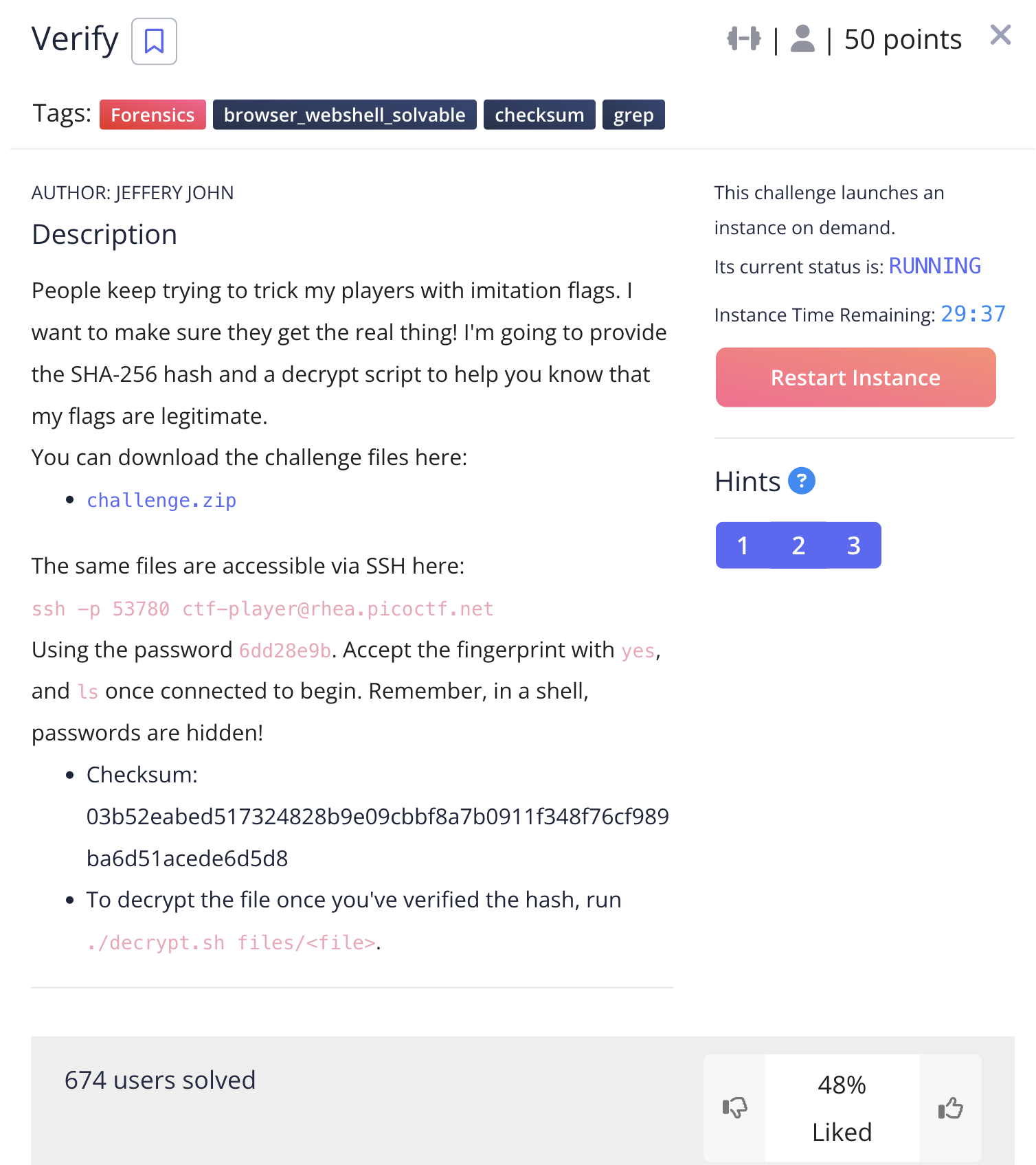 picoCTF 2024 - Writeup | 俺とお前とlaysakura